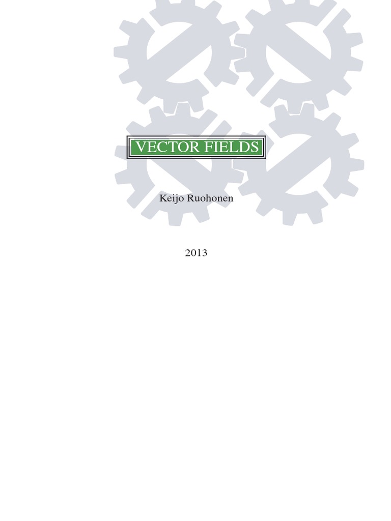 Vector Fields | PDF | Vector Space | Euclidean Vector