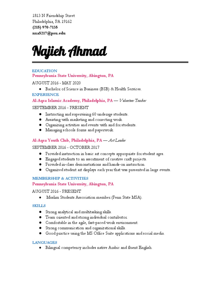 Resume Final | PDF | Career & Growth