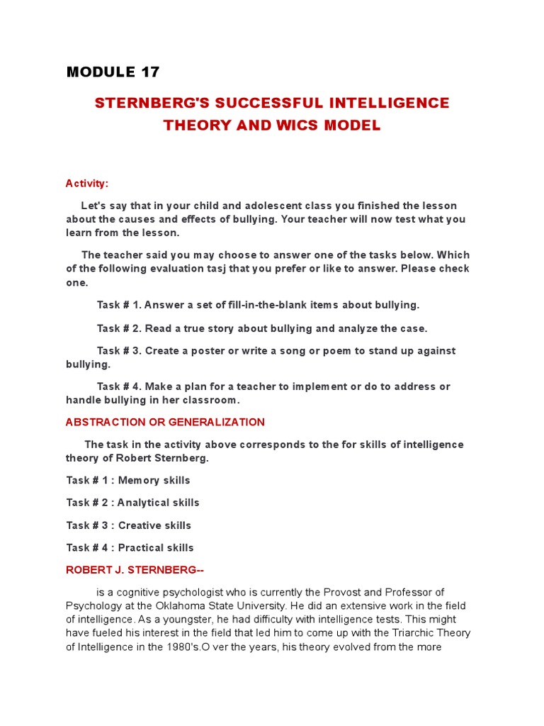 Module 17 | PDF | Creativity | Intelligence