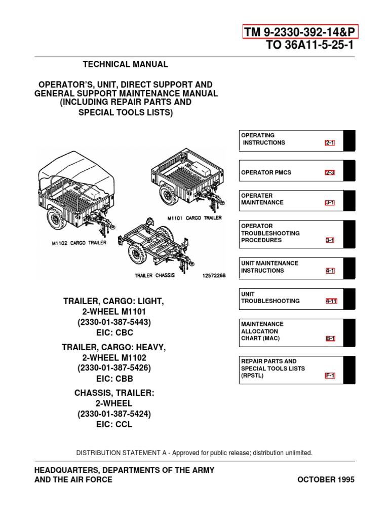 TM_9-2330-392-14_P (T95924) | Humvee | Trailer (Vehicle)