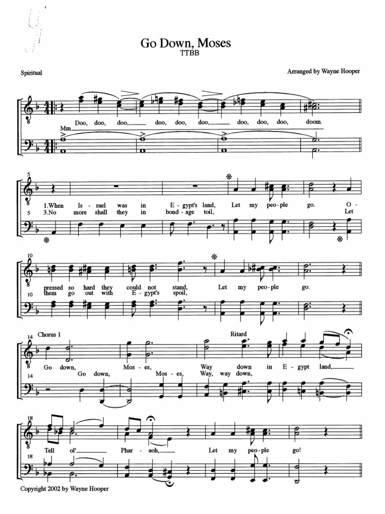 Go Down Moses | PDF