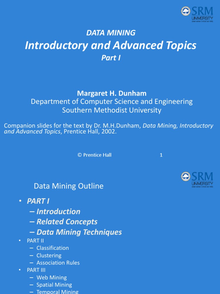 Data Mining Unit 1 | Download Free PDF | Data Mining | Data Warehouse