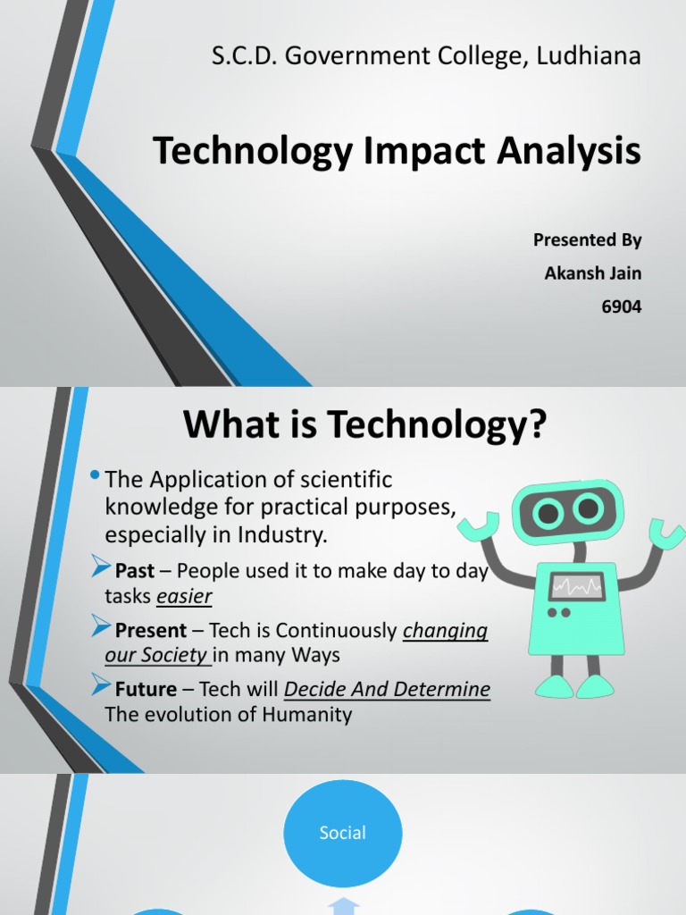 S.C.D. Government College, Ludhiana: Technology Impact Analysis | PDF