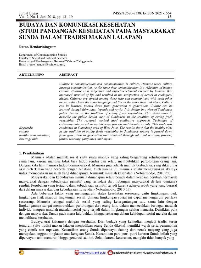 Budaya Dan Komunikasi Kesehatan | PDF