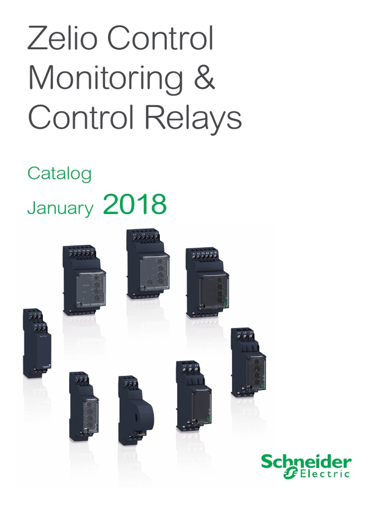 Zelio Control Monitoring 2018 | PDF | Relay | Elevator