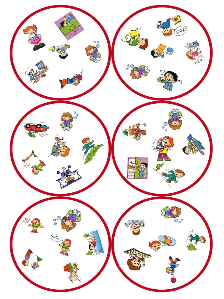 Action Verbs-Boardgames PDF | PDF