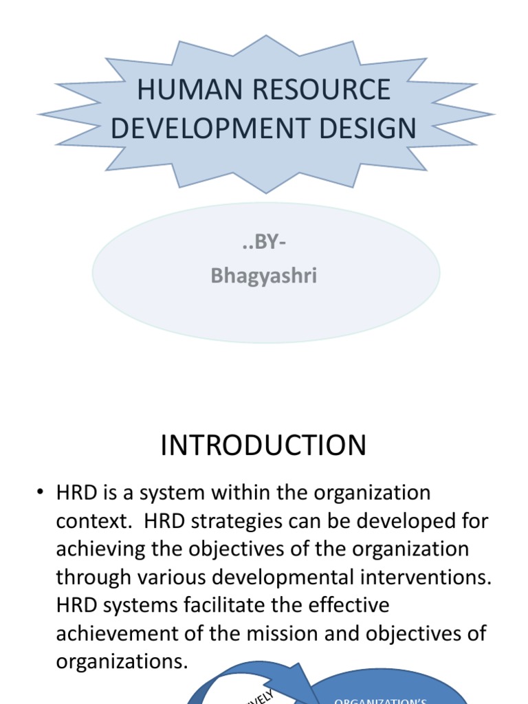HRD Process Model | System | Performance Appraisal