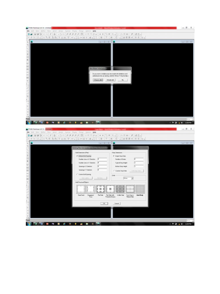 Tutorial Etabs 9.7 | PDF