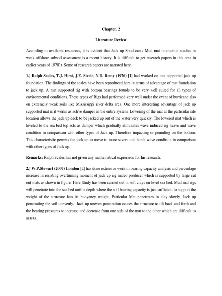 Chapter.2 Literature Review | PDF | Geotechnical Engineering | Soil
