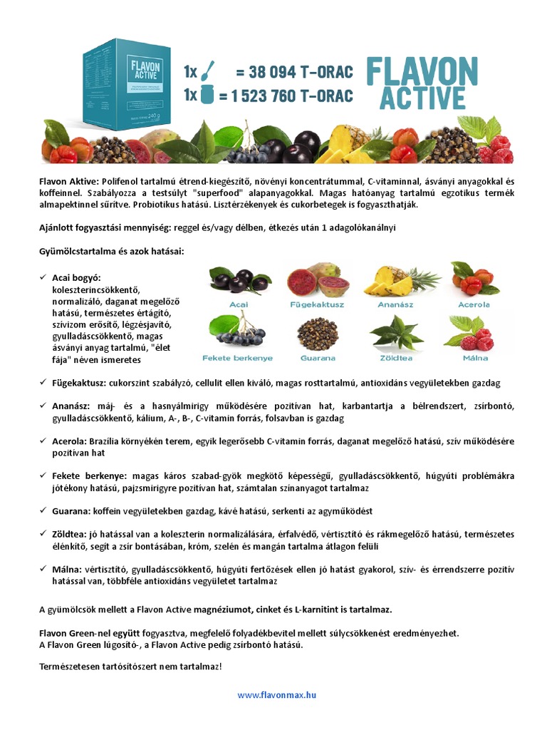 Flavon Active | PDF