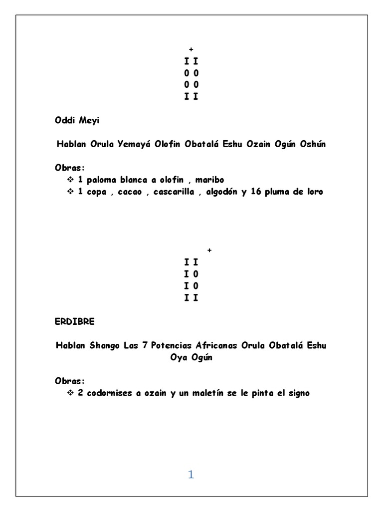 Baba Obara Meyi | PDF | Deidades