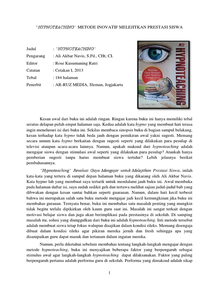 Hypno Teaching | PDF