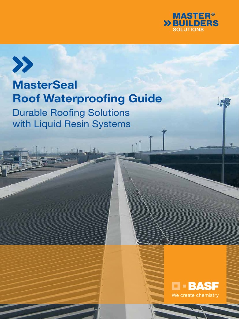 MasterSeal Roof Waterproofing Guide PDF | PDF | Roof | Concrete