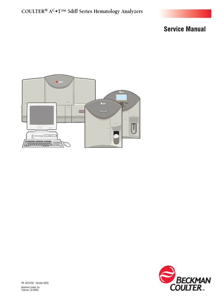 Act 5 Diff Service Manual PDF | PDF | White Blood Cell