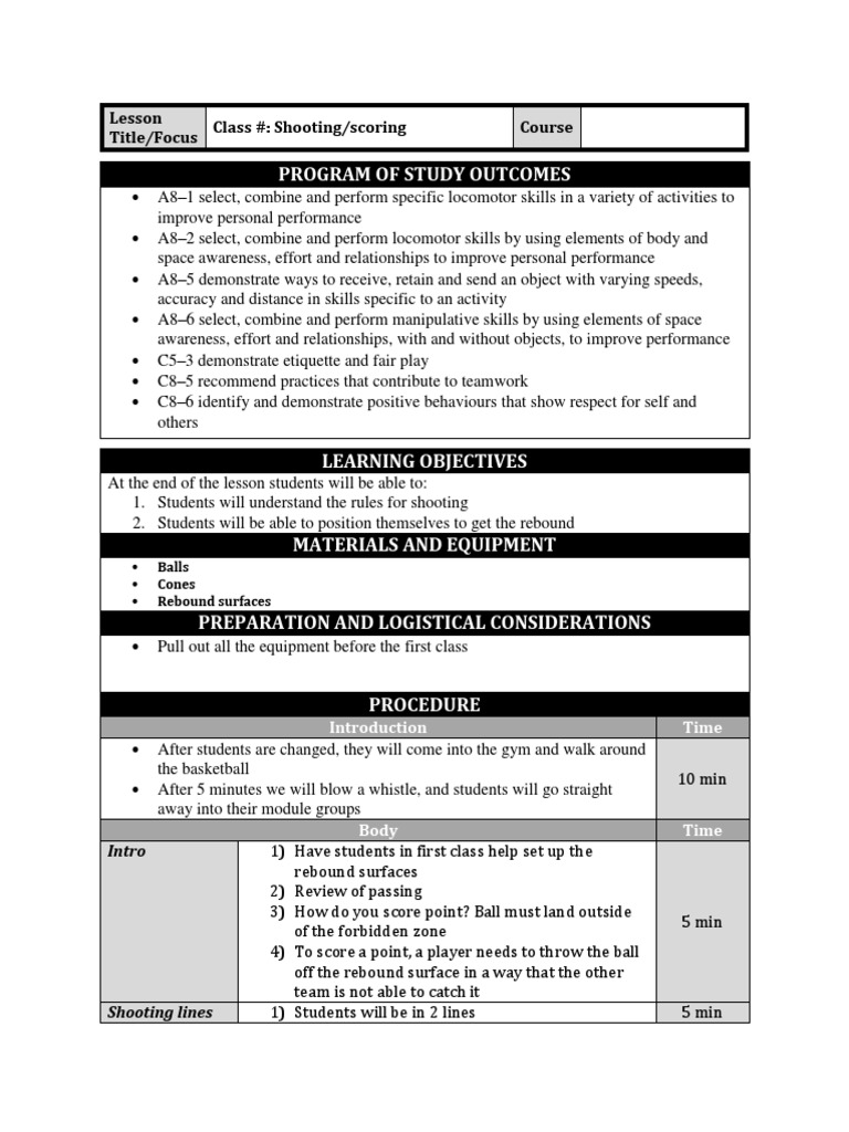 Shooting Tchoukball | Download Free PDF | Ball Games | Sports