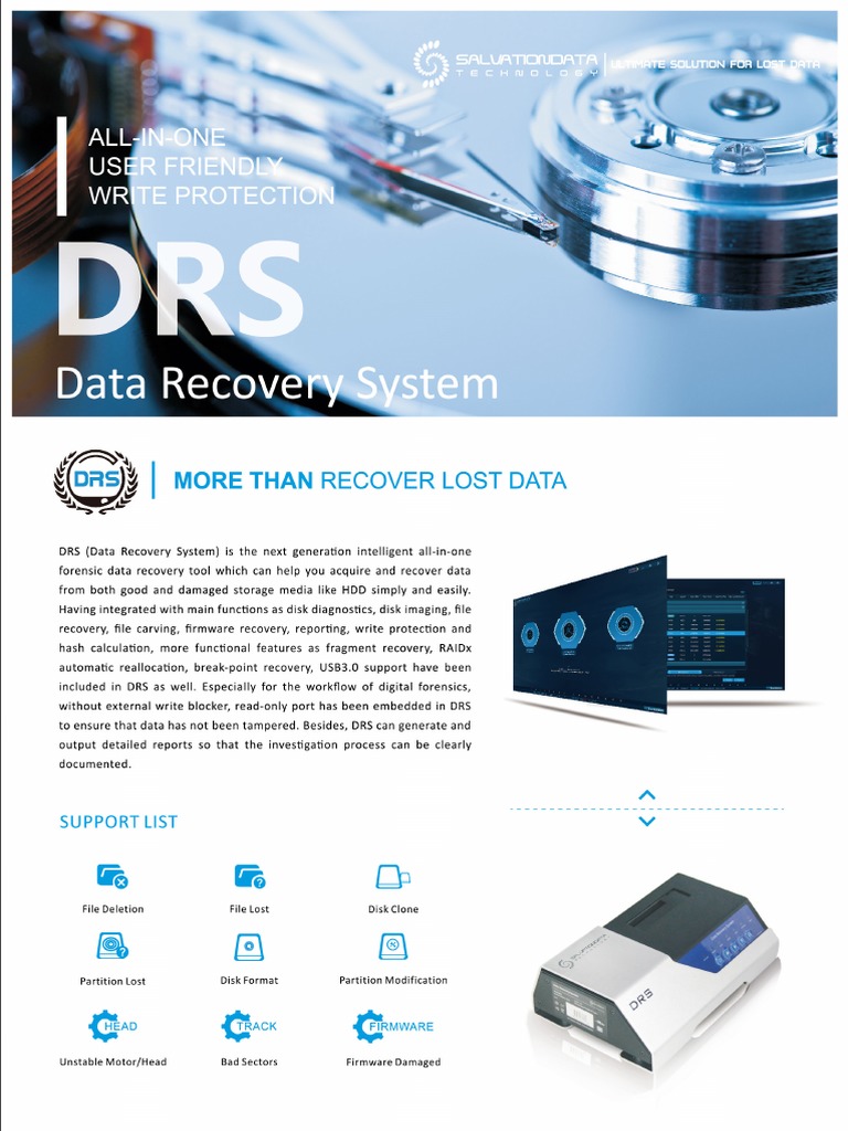 Computer+Forensics DRS Datasheet | PDF