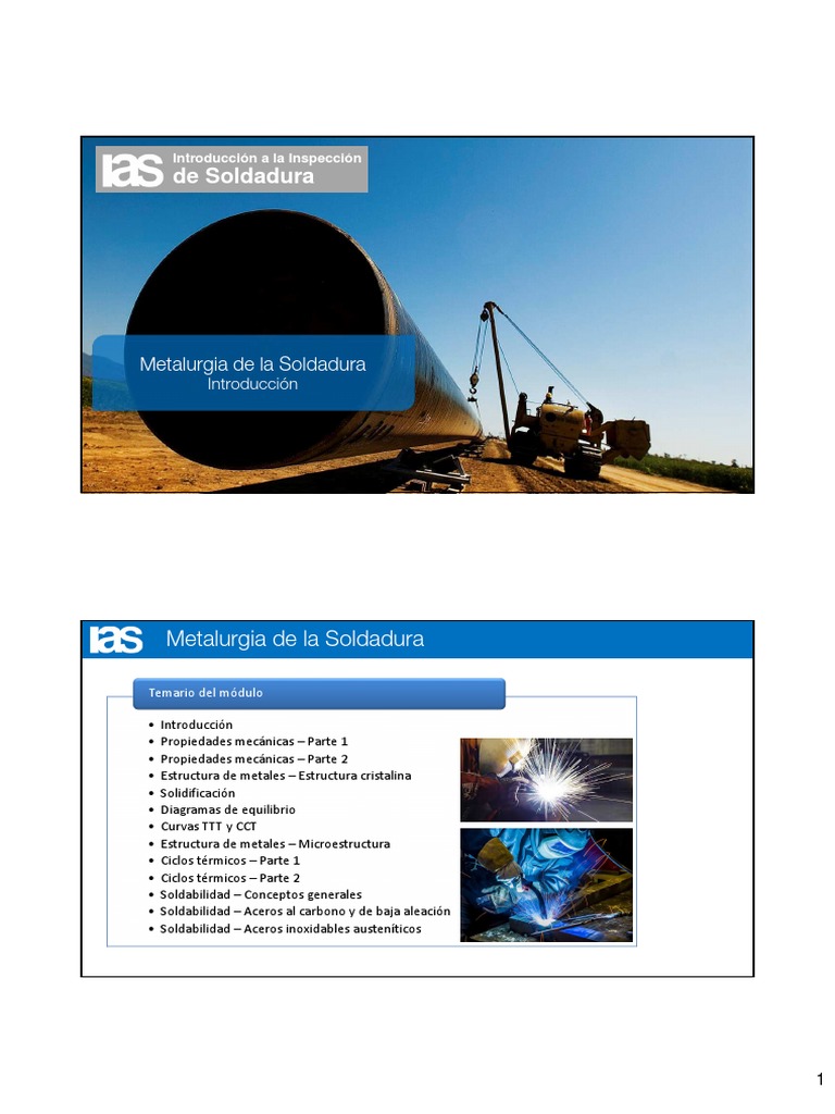 Metalurgia de Soldadura - Introducción Rev.1 | PDF | Soldadura | Construcción
