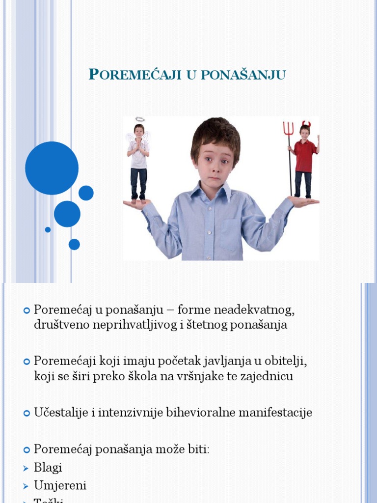 Poremećaji U Ponašanju | PDF