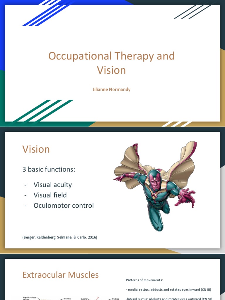 Ot and Vision | PDF | Visual Impairment | Ophthalmology