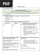 Detailed Lesson Plan in English Kinder | PDF | Lesson Plan | Education ...