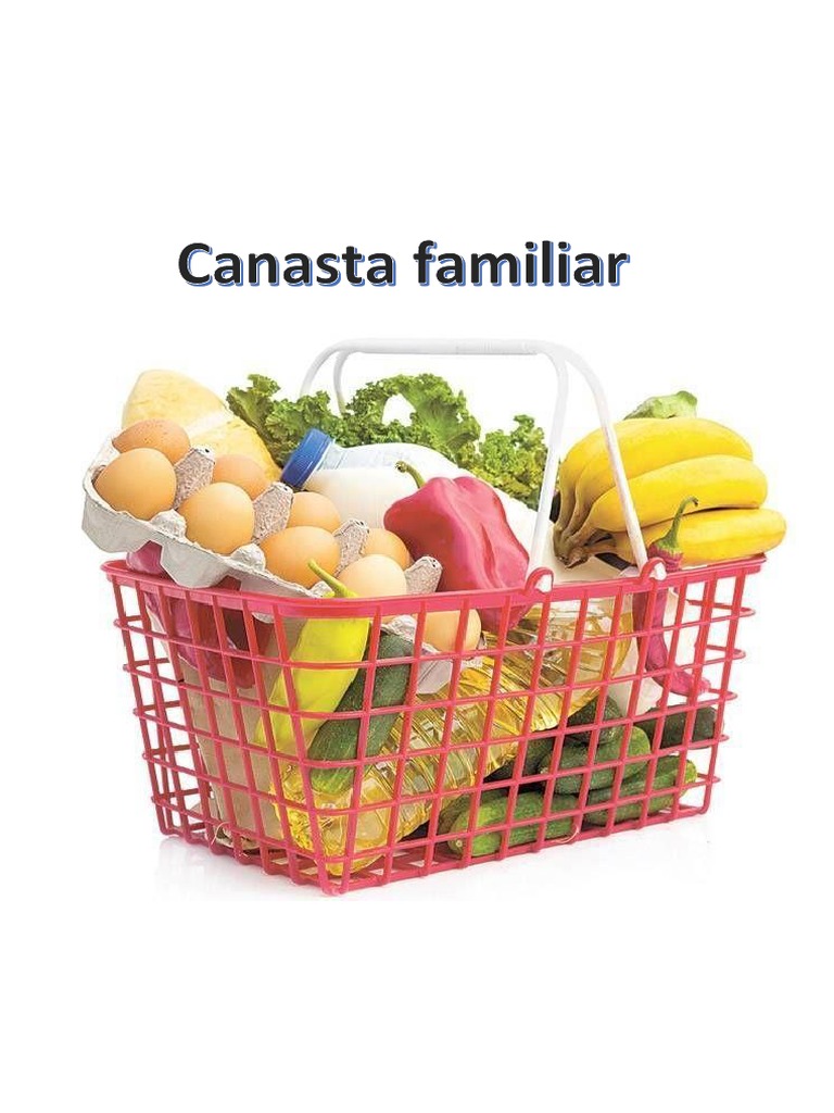 Canasta Familiar | PDF | Salario | Investigación de mercado