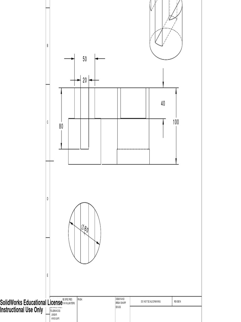 Solidworks Educational License Instructional Use Only | PDF
