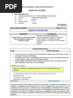 SESION DE TUTORIA #4-Organizando Nuestro Tiempo de Estudio Con Un Horario Inteligente | PDF