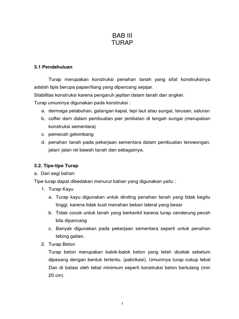 Turap | PDF