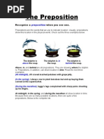 The Preposition Song | PDF