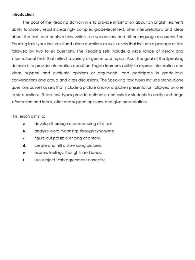 Reading Module | PDF | Conversation | English Language