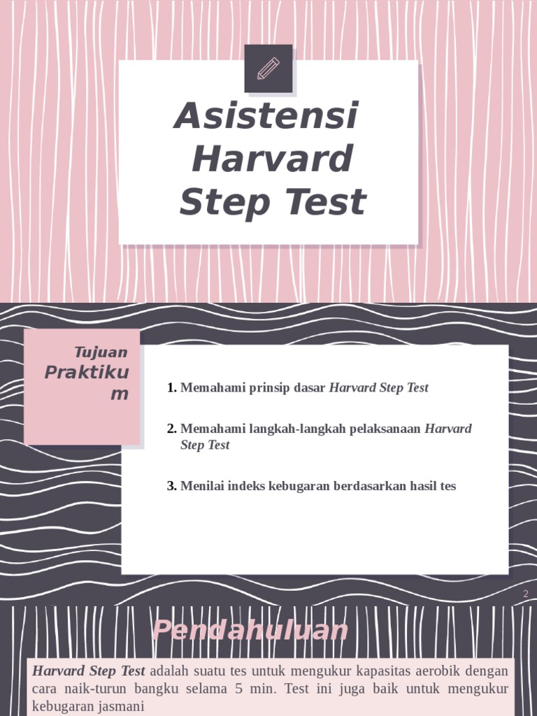 Asistensi Harvard Step Test | PDF