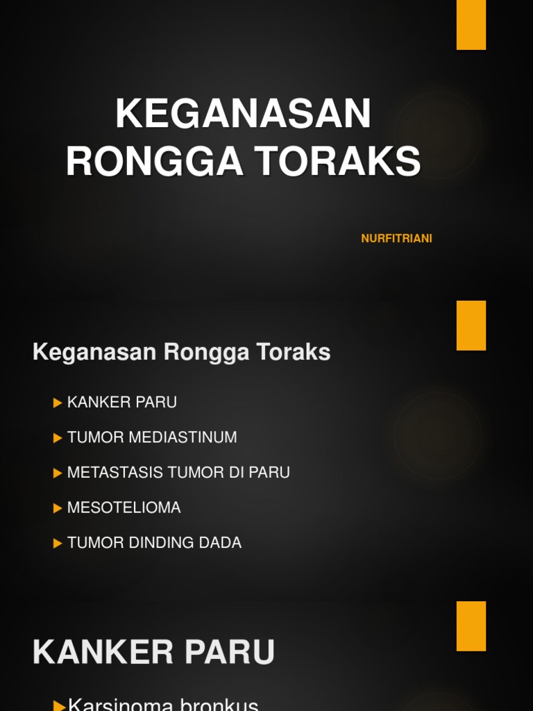 Keganasan Rongga Toraks | PDF