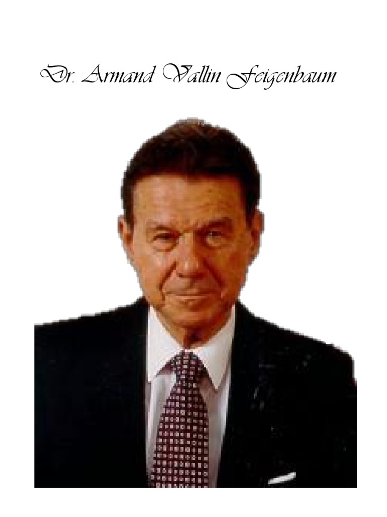 Legado de Armand V. Feigenbaum en Calidad | PDF | Calidad (comercial ...