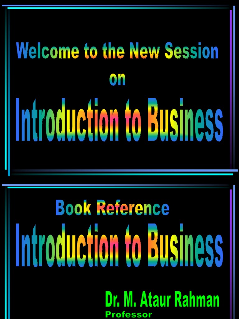 Chapter 1 Concepts of Business | PDF | Employment | Entrepreneurship