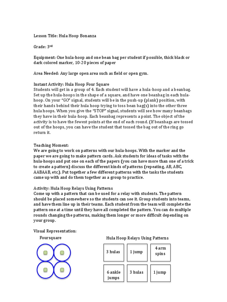 Hula Hoop Bonanza Edu 362 | PDF