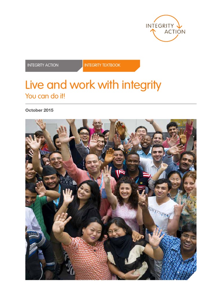 Integrity 1 PDF | PDF | Corruption | Integrity