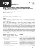 DeMeester Score Overview for GERD | PDF