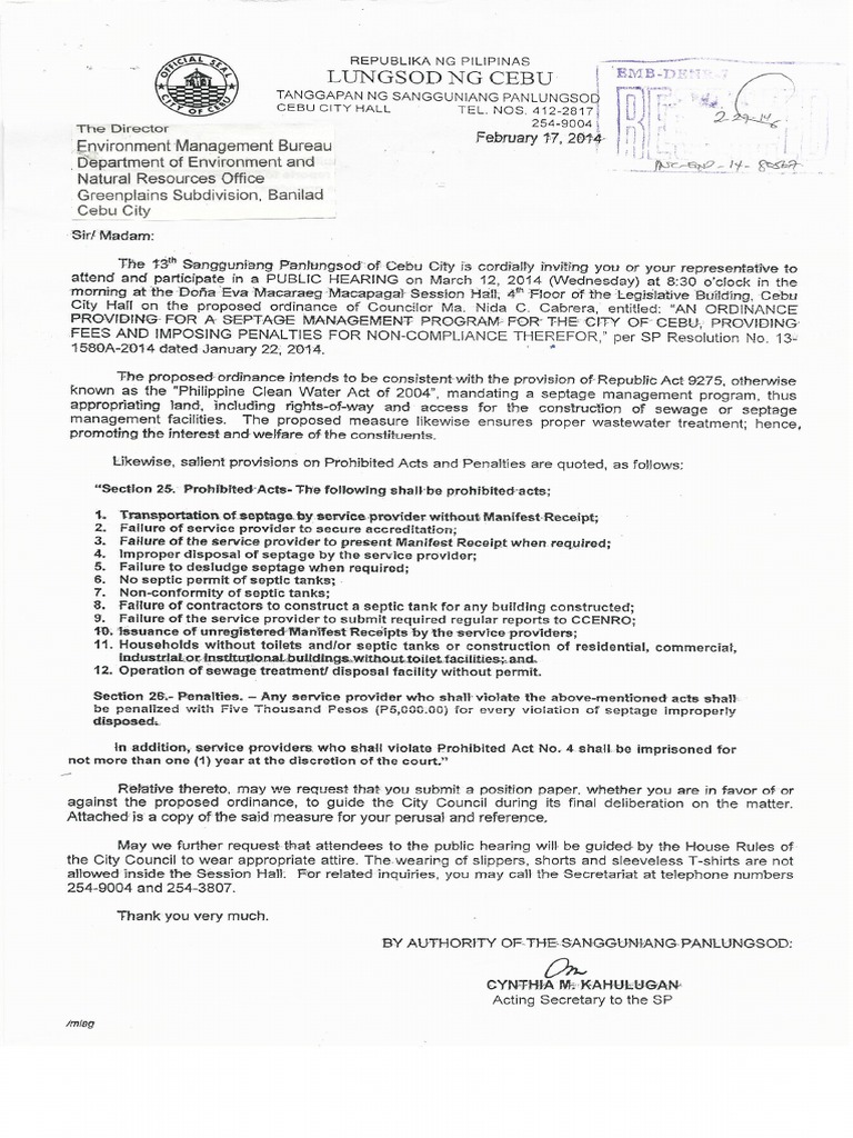 City Ordinance Cebu City PDF | PDF