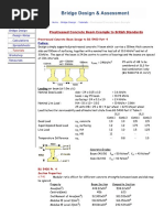 Camber and Deflection Calculation | PDF | Beam (Structure) | Bridge