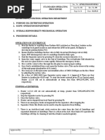 Turbine-Generator Barring Gear SOP | PDF | Turbine | Engines