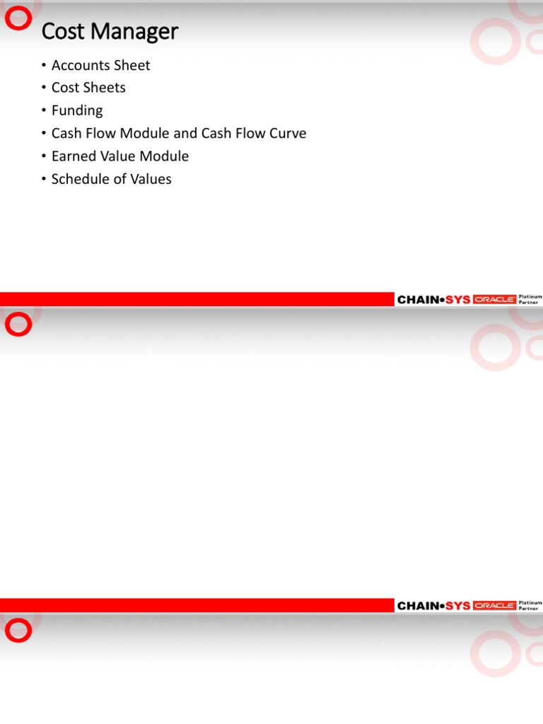 Primavera Unifier | PDF