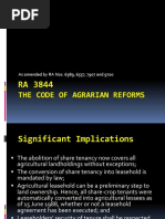 The Comprehensive Agrarian Reform Law (Ra 6657, As Amended) | PDF ...