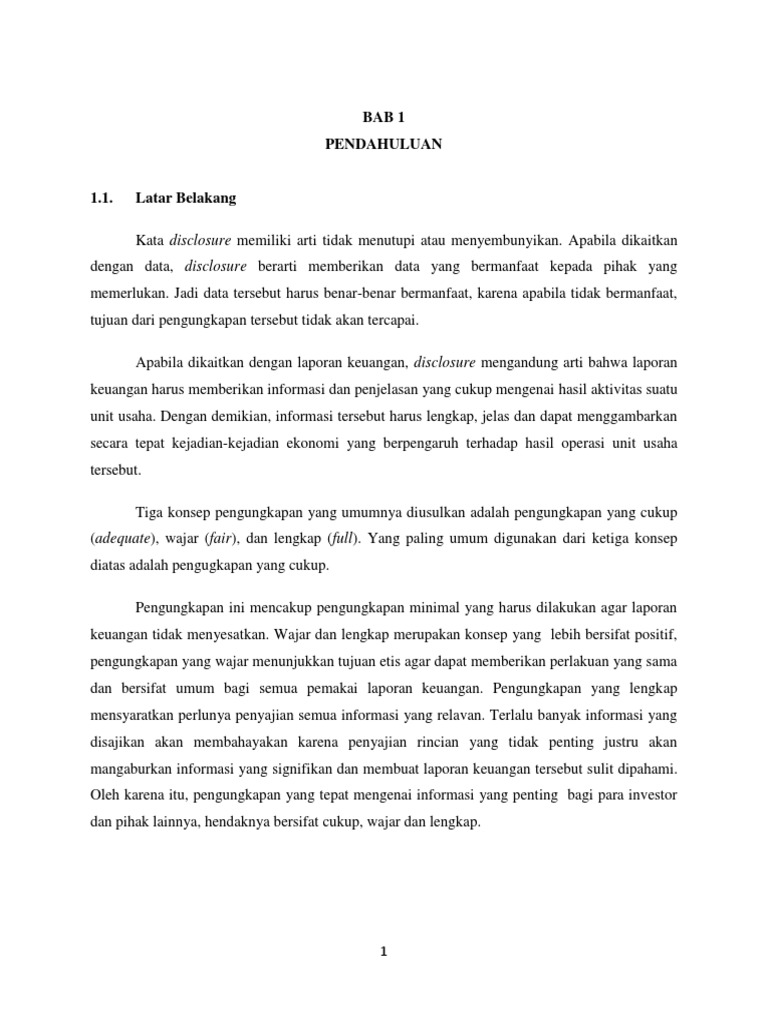 Pengungkapan Dan Sarana Interpretif | PDF