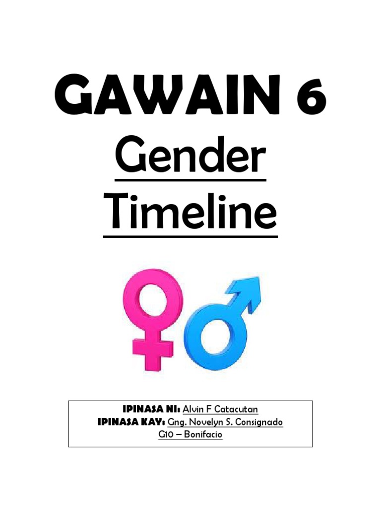 Gawain 6. Gender Timeline | PDF