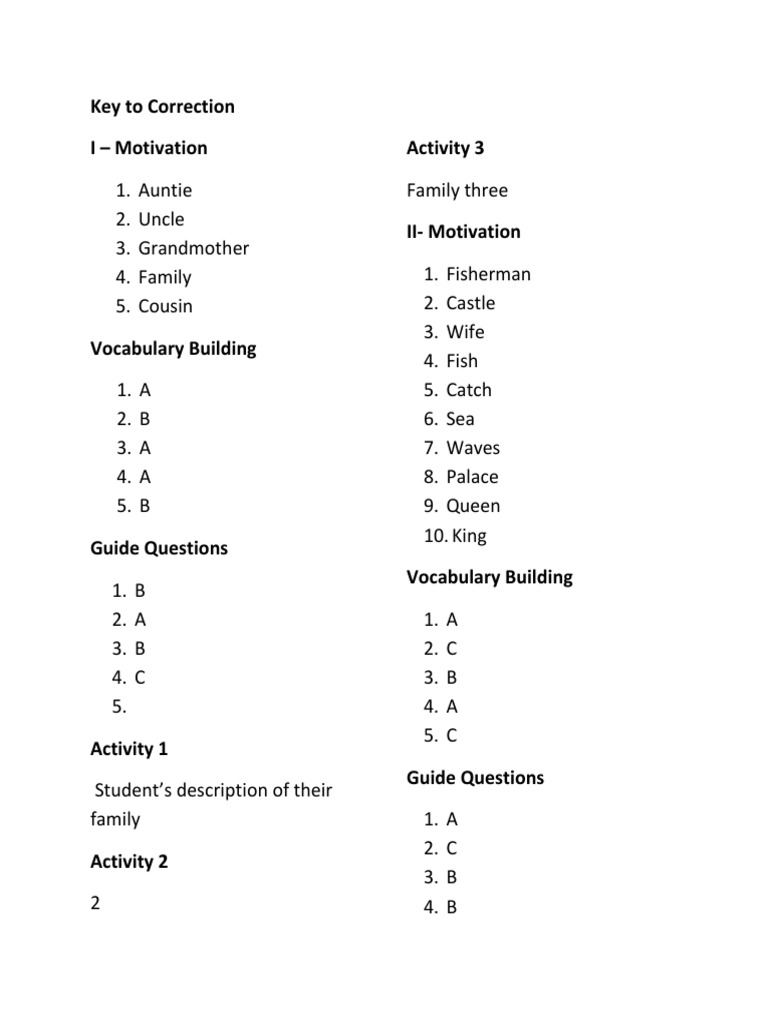 Key To Correction | PDF