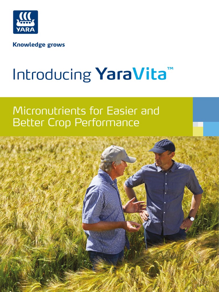 Introducing Yaravita Uk 2015 | PDF | Plant Nutrition | Botany