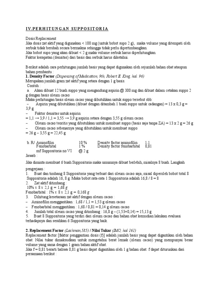 Perhitungan Suppo | PDF | Sains & Matematika