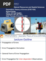 Module 3. Probable and Relative Errors-Introduction To Fundamentals of Surveying | PDF | Errors ...