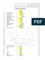 Calculation of Solidity Ratio & Sheilding Factor H For Multiple Frames | PDF | Area | Column