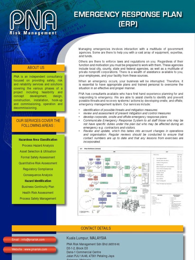 Emergency Response Plan | PDF | Emergency Management | Emergency